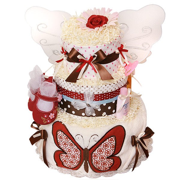 CoCaLo Butterfly Diaper Cake – Diaper Cakes Mall
