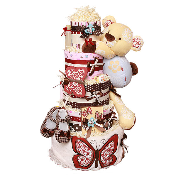 Cocalo Sundae Bear Diaper Cake – Diaper Cakes Mall