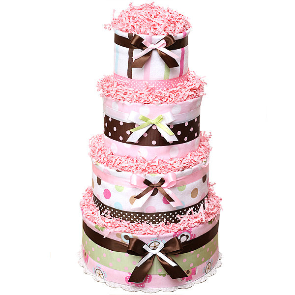 Custom Diaper Cake with Blankets – Diaper Cakes Mall