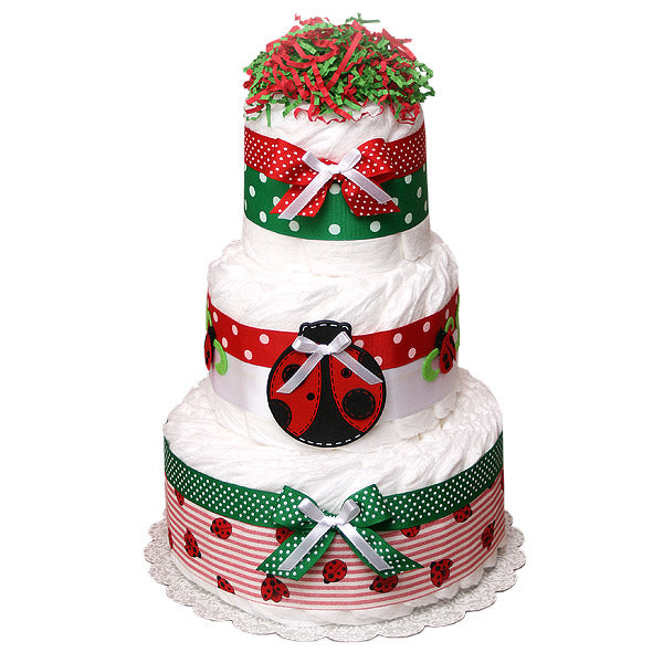 LadyBug Decoration Diaper Cake – Diaper Cakes Mall