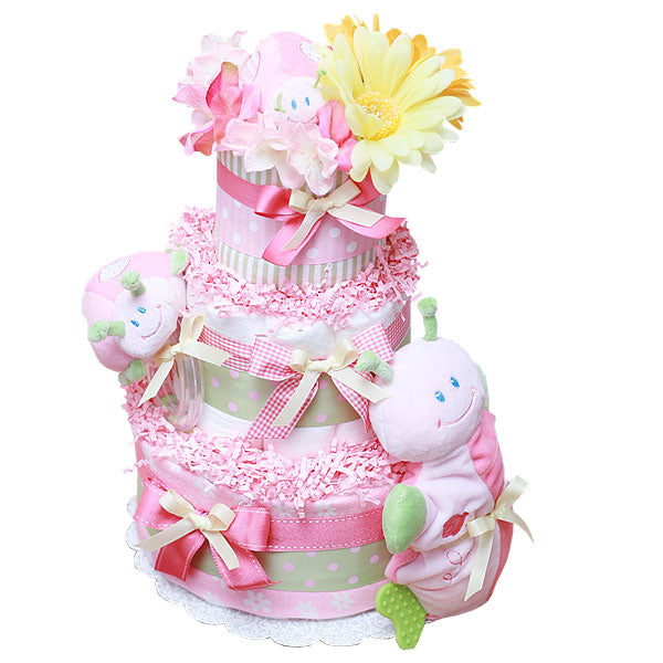 Lady Bug's Life Diaper Cake – Diaper Cakes Mall