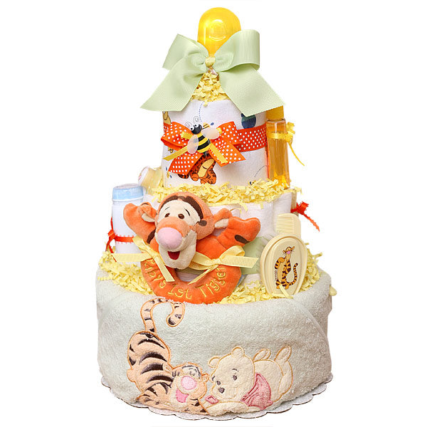 Winnie the Pooh Tigger Diaper Cake – Diaper Cakes Mall