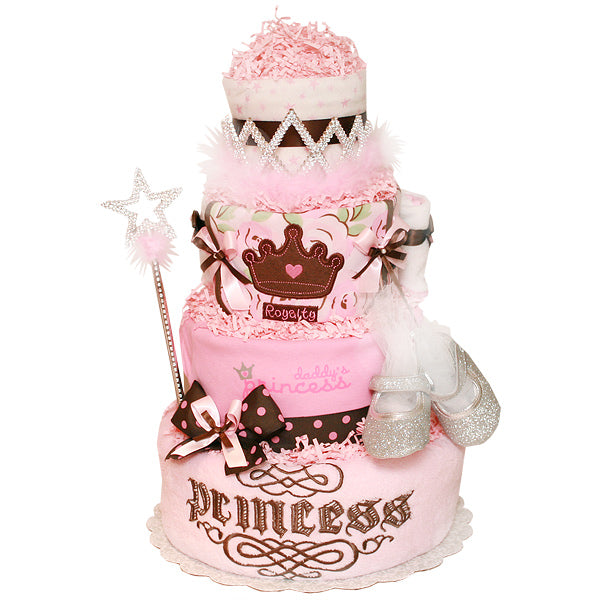 Royalty Princess Diaper Cake – Diaper Cakes Mall