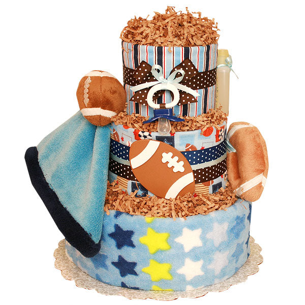 Sports Diaper Cakes For Boys